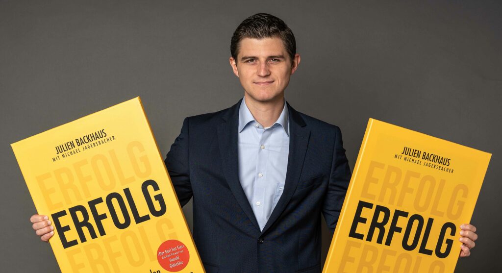 Julien Backhaus veröffentlicht Buch über Erfolg - SACHWERT Magazin