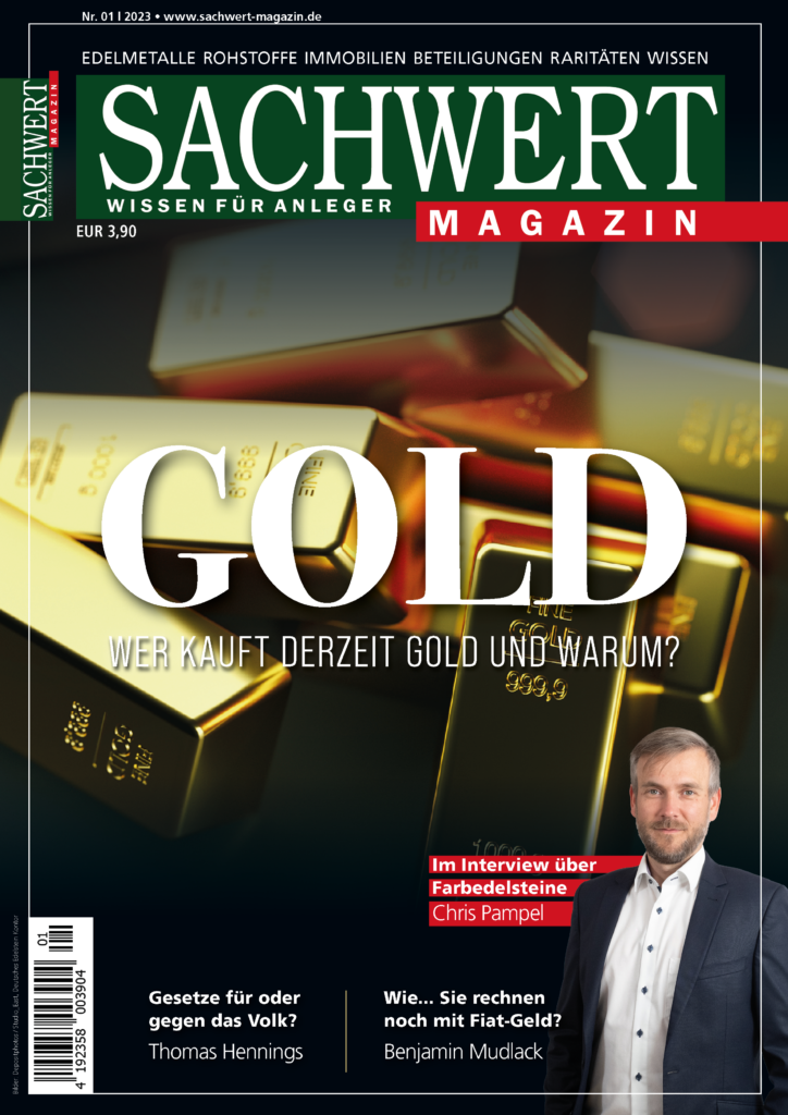 44_2023-01_Gold_Wer kauft derzeit Gold und warum - SACHWERT Magazin